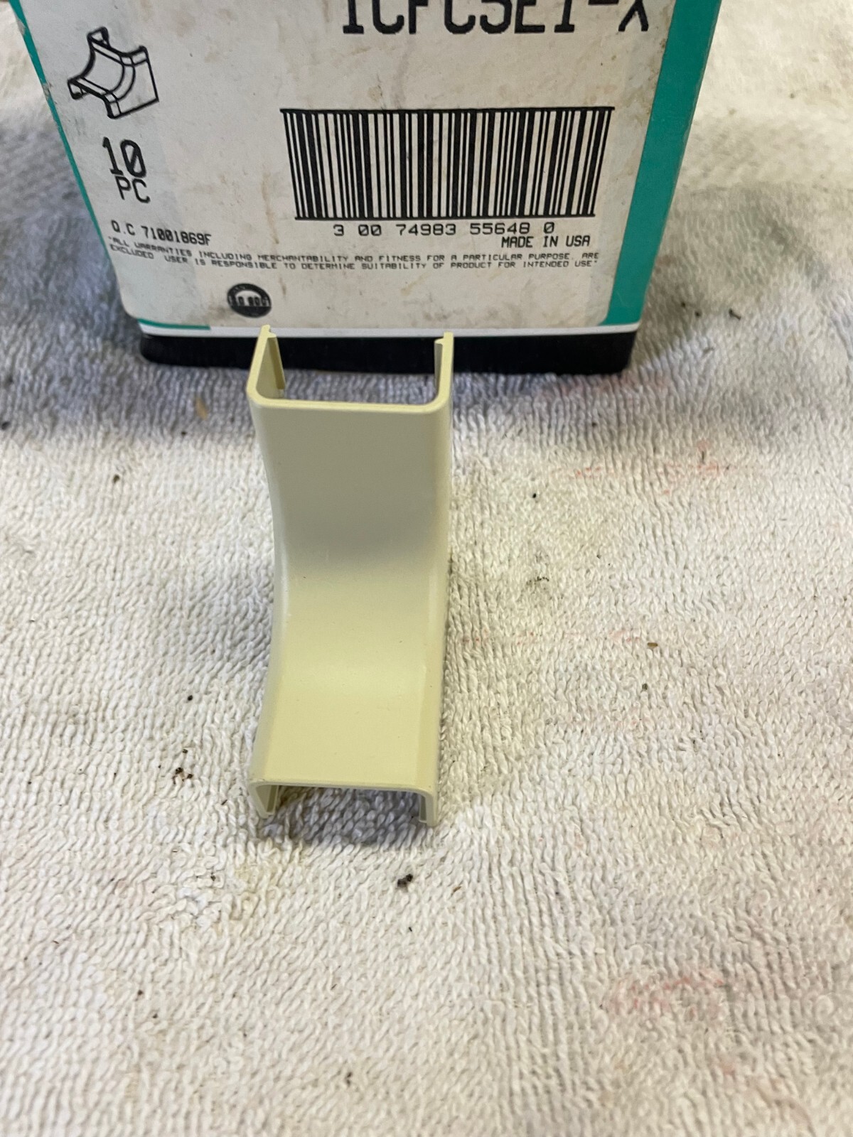 Box of 10 Panduit Pan-Way ICFC5EI-X Inside Corner Fitting Cover | eBay