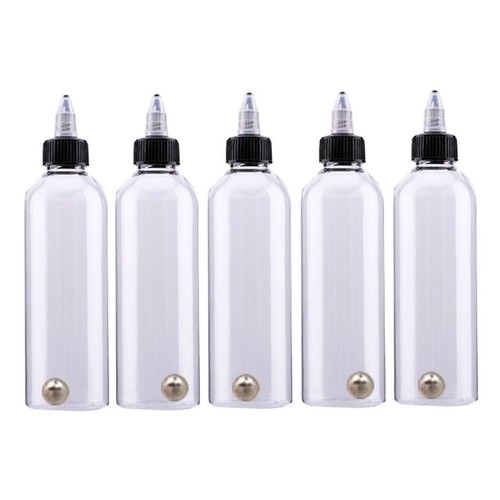 Magideal 5 Pieces KD001 Squeezable Tatu Airbrush Dakwat Pigmen Botol ...