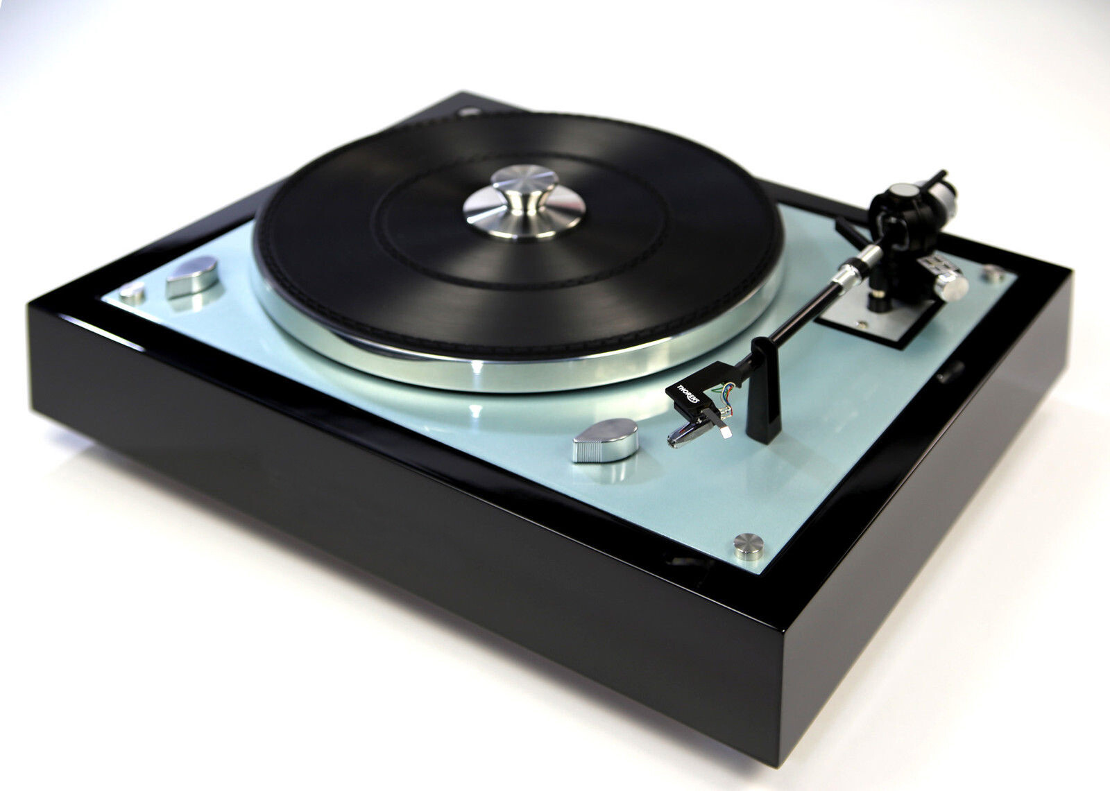 Restored Thorens 160 MKII Turntable Ice Blue | eBay