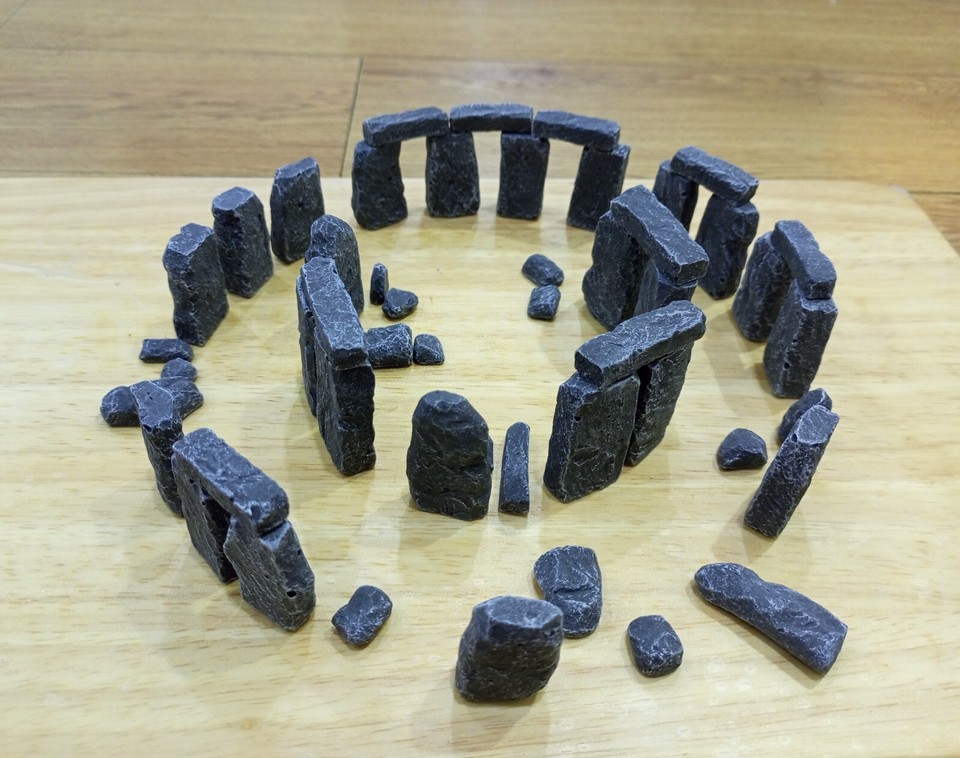 Miniature Stonehenge Full Circle, Replica, Stonehenge Rocks, Ancient ...