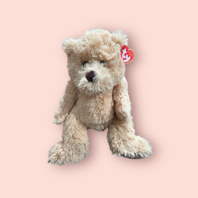 TY Classic Boris Bear Silk Shell 12 Inch Plush Light Brown With Tags | eBay