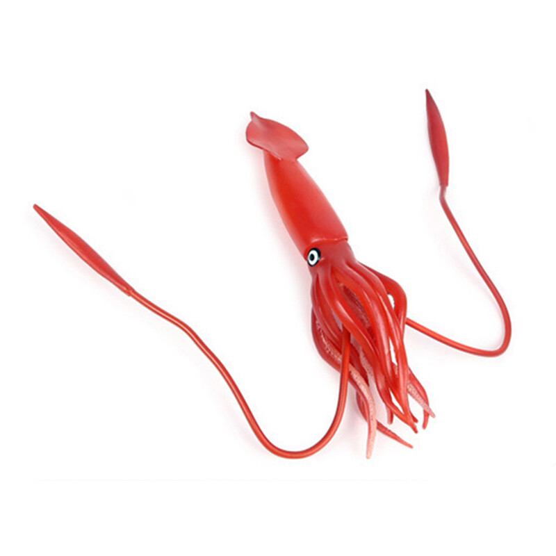 Big Squid Sea Animal Figures Plastic Small Oce