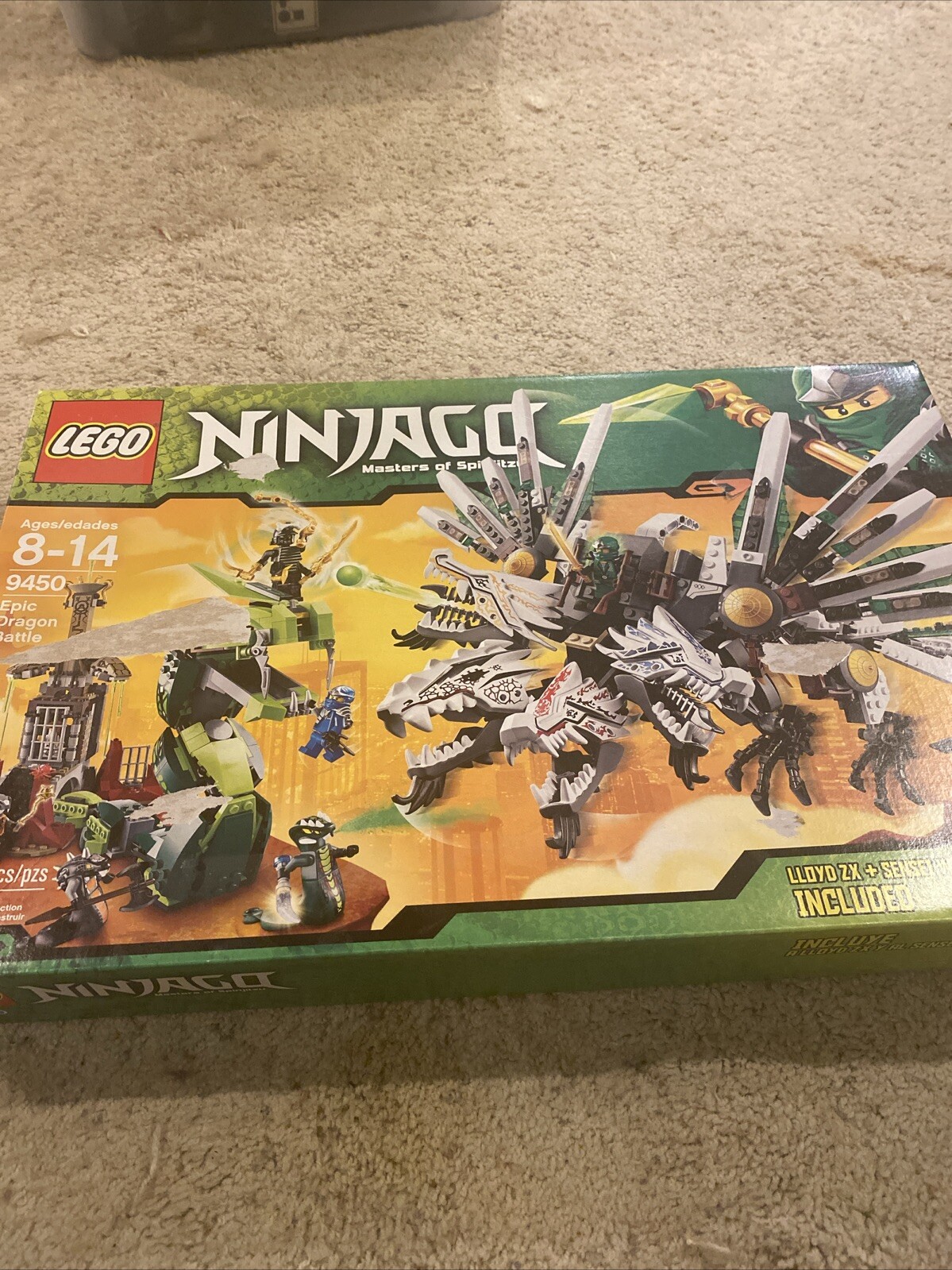 LEGO NINJAGO: Epic Dragon Battle (9450) 673419165563 | eBay