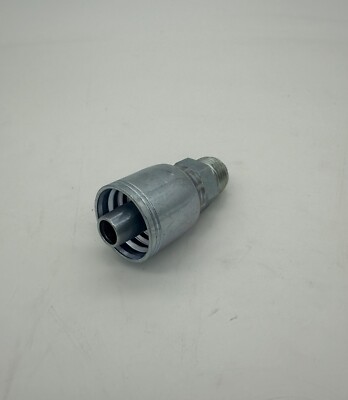 MJ-08-08 (50 Pack) Crimp Fittings 1/2" Hose x 1/2" Male JIC 37° Flare ...