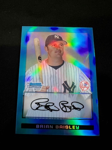 2009 Bowman Chrome - Prospects Brian Baisley #BCP133 Blue Refractor ...