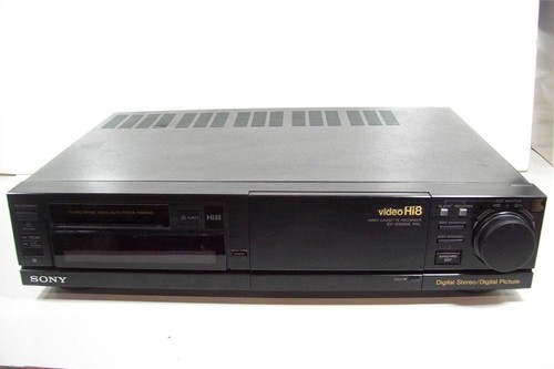 Sony ES EV-S1000E PAL/SECAM Hi8 Video8 8mm Video 8 Player Recorder PCM ...
