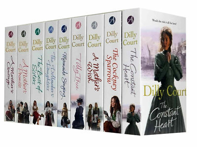 Dilly Court Collection 9 Books Set Constant Heart, Cockney Sparrow ...