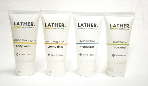 LATHER Modern Apothecary Hair Wash Shampoo Creme Rinse Body Wash ...
