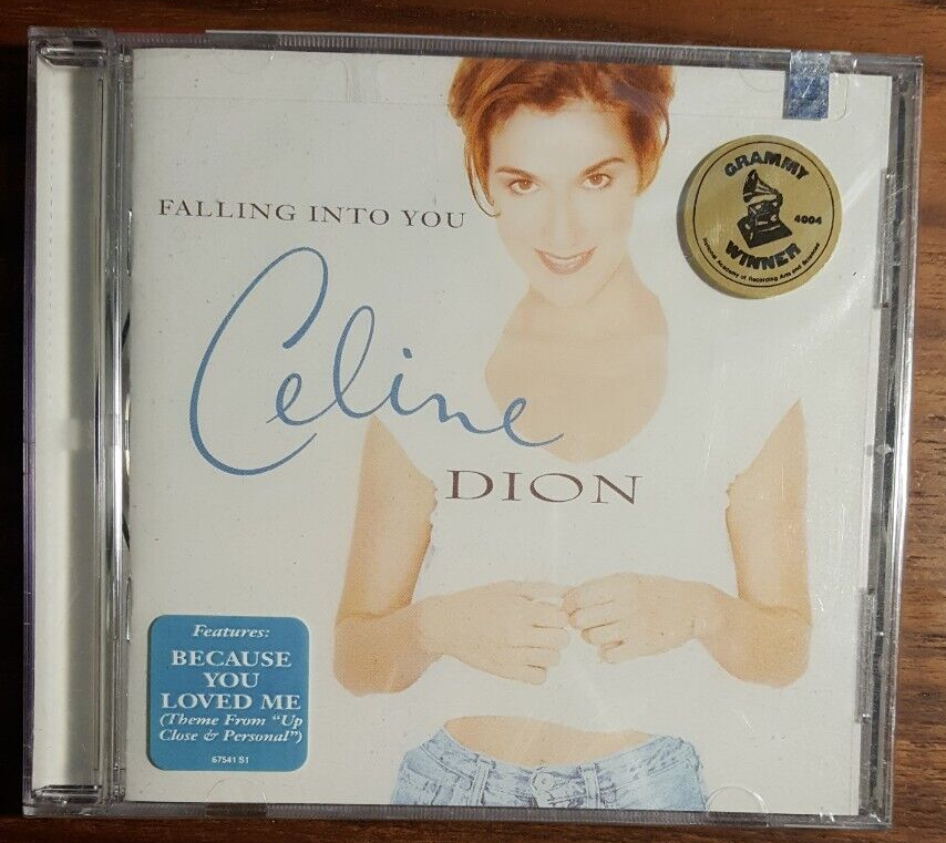 Celine Dion - Falling Into You RARE out of print CD w hype stickers '96 ...
