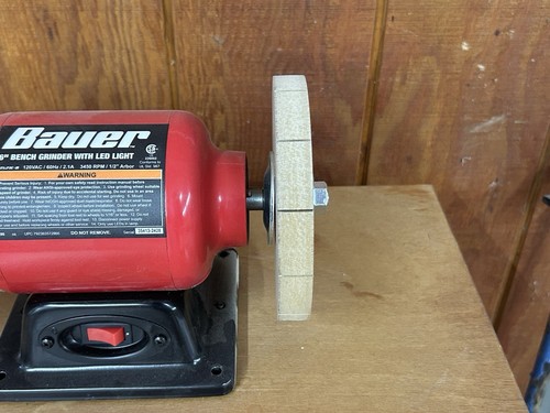 6” Knife Stropping Wheel MADE IN USA Final Keen Razor Edge Stropping ...