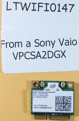 LTWIFI0147 - Intel Centrino Advanced-N 6205 Mini WiFi Wireless Card ...