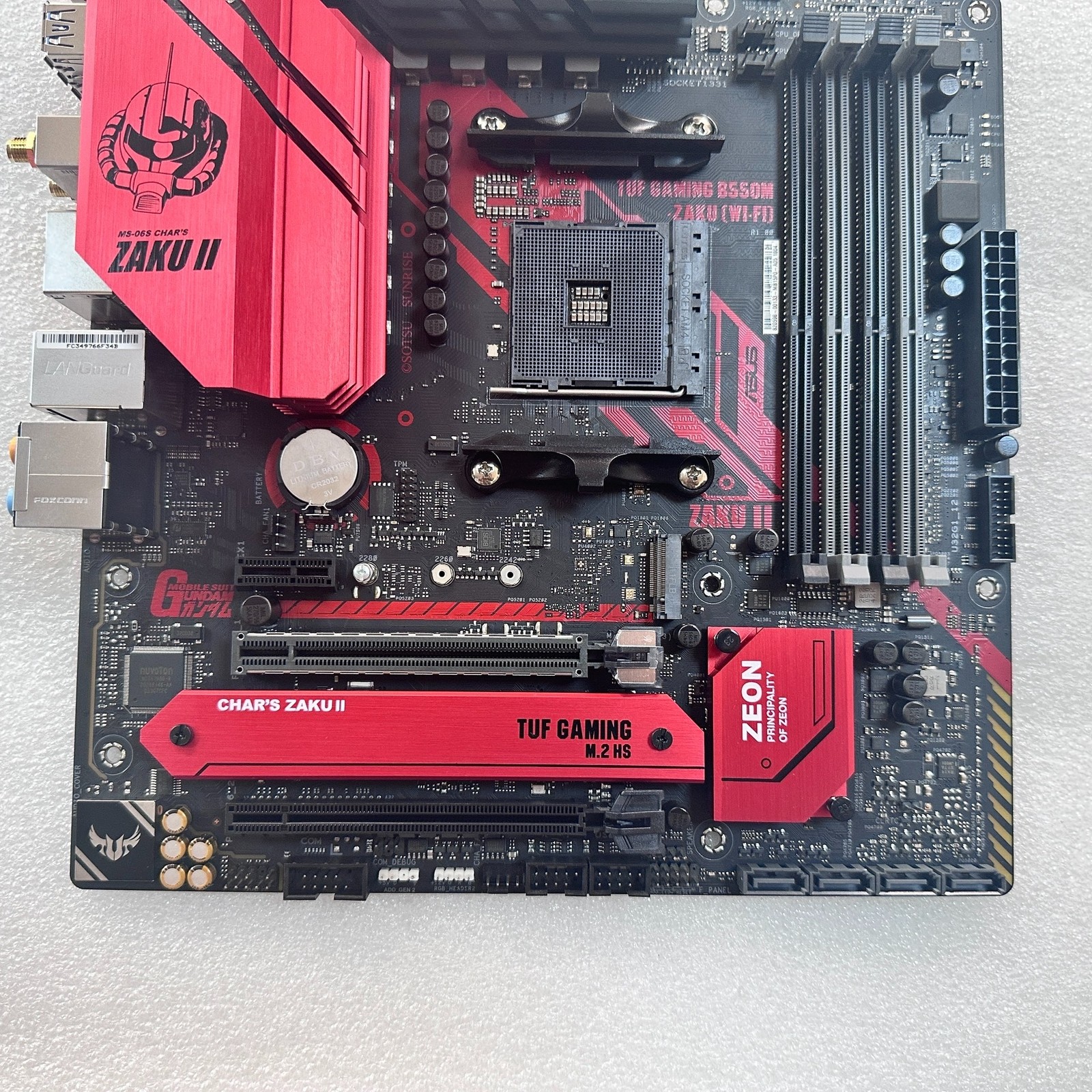 FOR ASUS TUF GAMING B550M-ZAKU (WI-FI) AM4 AMD 128GB Motherboard Test ...