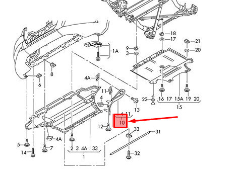 NEW AUDI A5 8T3 FRONT LEFT WHEEL SPOILER 8T0853887K OEM NO IMPORT ...