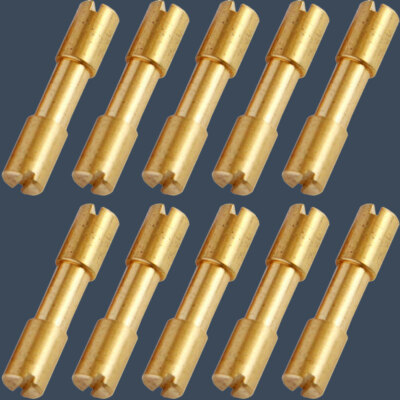 10PC Corby Brass Knife Handle Pin Rivets Knife Handles Fastening Screws ...