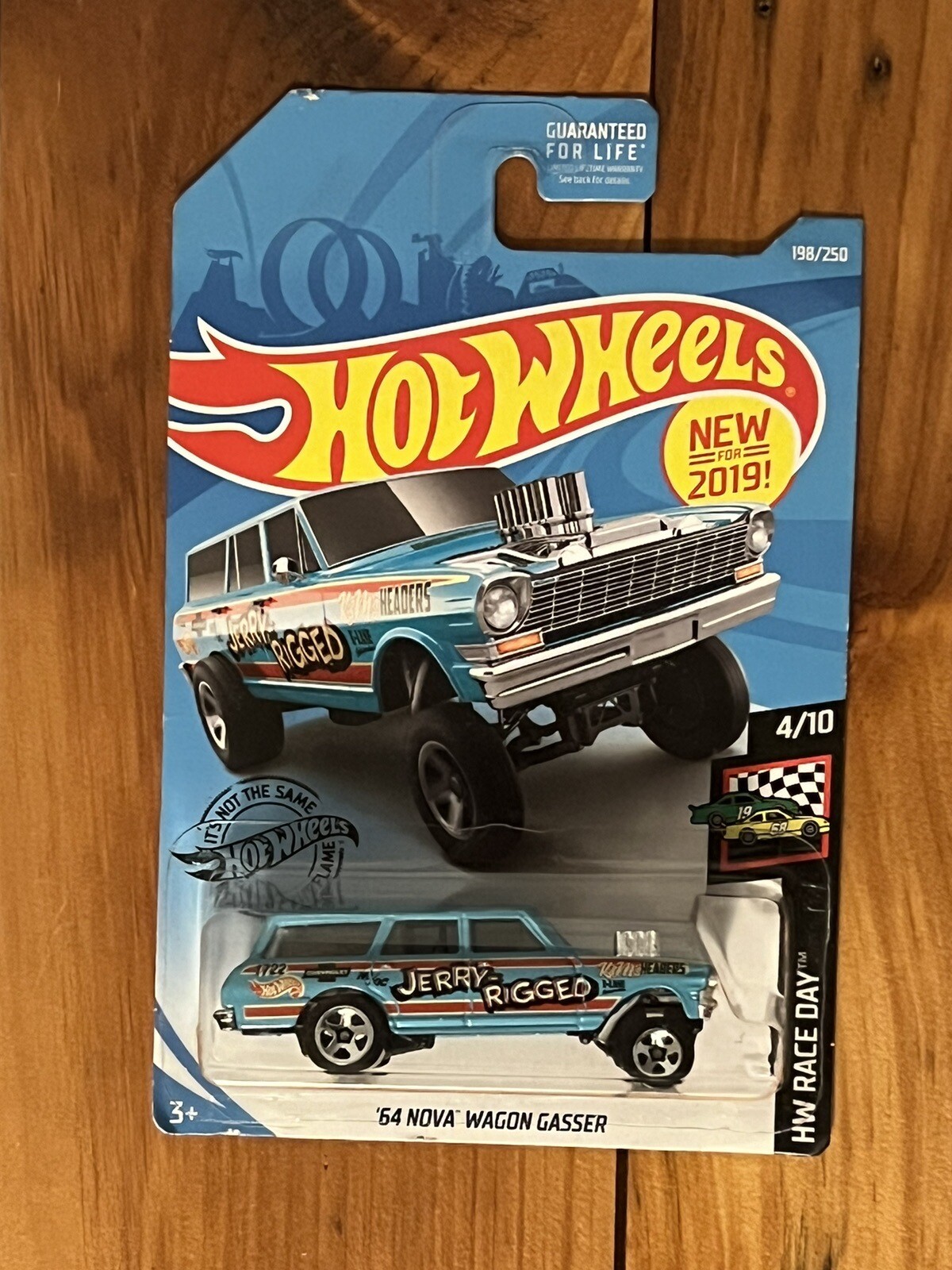 2019 Hot Wheels HW Race Day '64 NOVA WAGON GASSER Jerry Rigged 4/10 198 ...