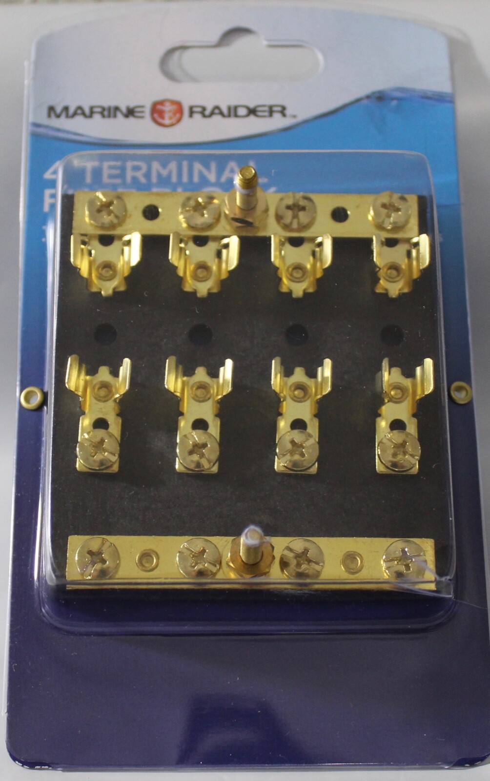 MARINE RAIDER FOUR TERMINAL FUSE BLOCK, SFE OR AGC SERIES FUSES | eBay