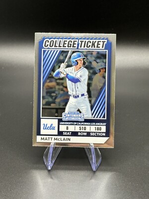 2022 elite extra edition college ticket Matt McLain RC #CTO-35 ...