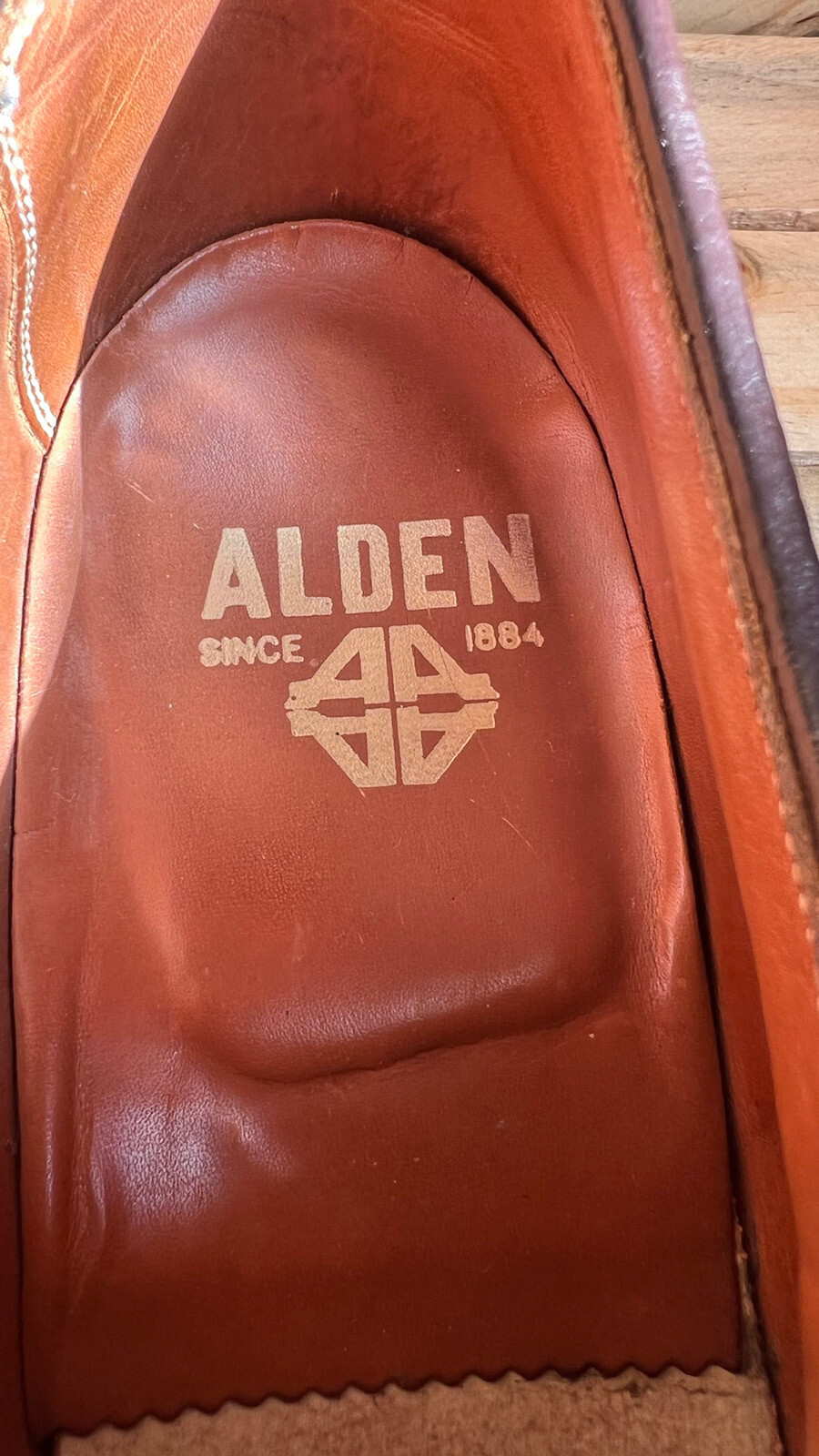 Alden Color 8 Shell Cordovan #990 Plain Toe Blucher D… - Gem