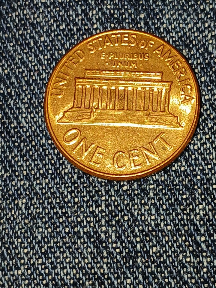 1964 D Lincoln Penny. ERRORS. “L” on edge. “IN GOD WE TRUST” on edge ...