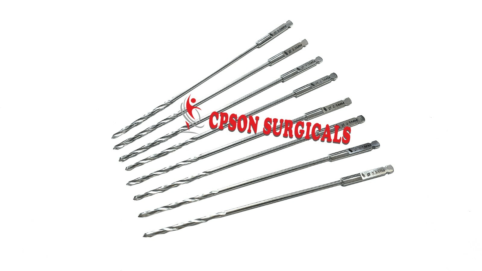 orthopedic quick coupling Drill bits 2.5 mm set of 8 pcs | eBay