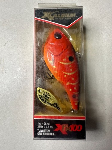 OG NIP XCALIBUR ONE KNOCKER XRK100 RAYBURN RED LURE - Bass Fishing! | eBay