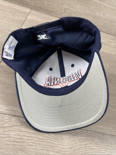 Vintage Virginia Cavaliers Reebok Blue NCAA Adjustable Hat Snapback ...