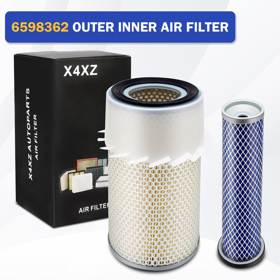6598362 6598492 Outer Inner Air Filter Air Cleaner for Bobcat Loaders ...