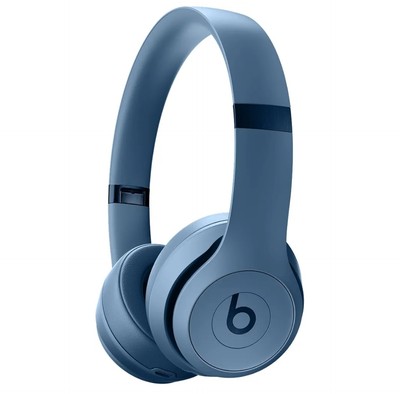 Beats Solo 4 - Wireless Bluetooth On-Ear Headphones, Slate Blue/ Brand ...