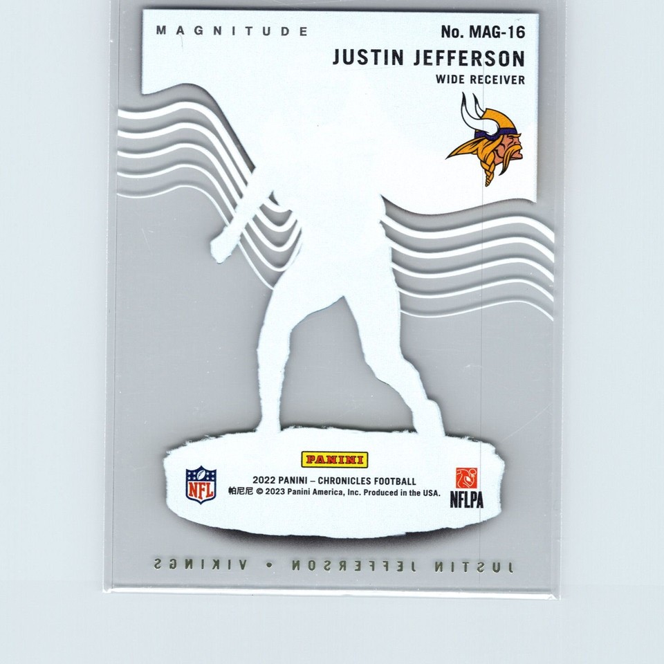 2022 Panini Chronicles Justin Jefferson #MAG-16 Magnitude Minnesota ...
