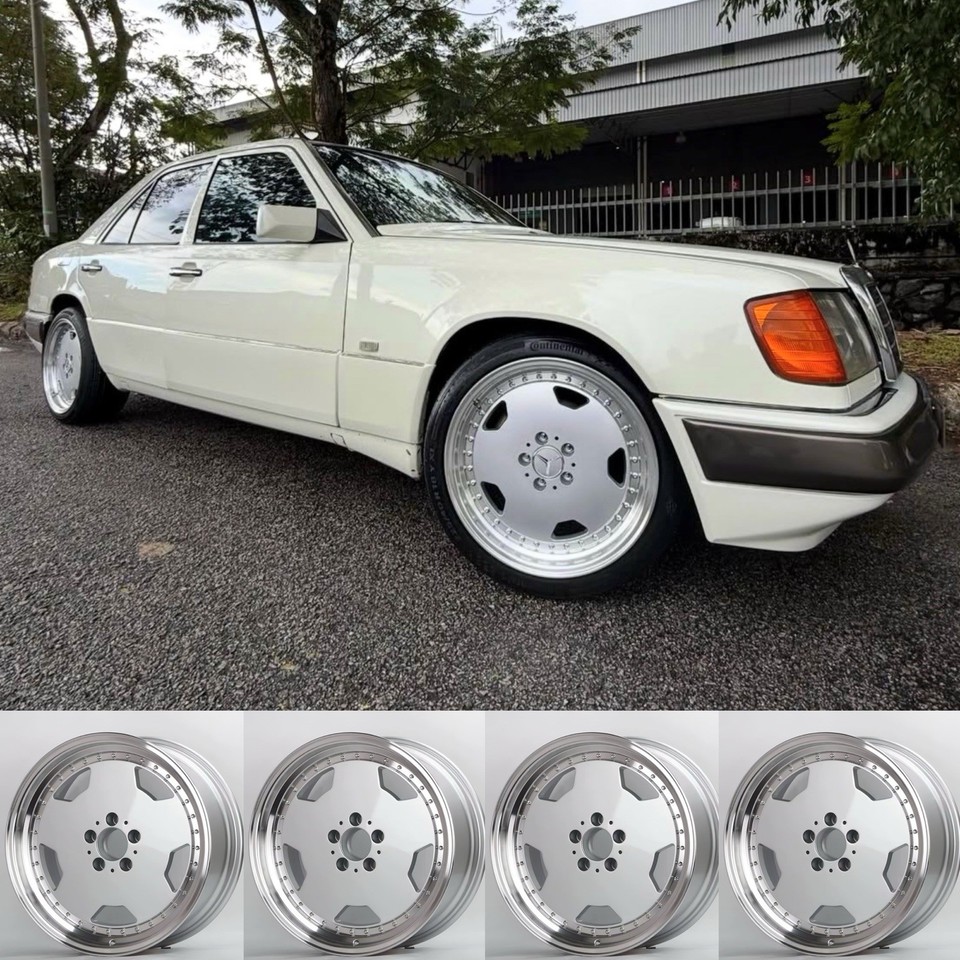 18" AMG Monoblock Aero 3 Style Wheels 5x112 W124 C124 A124 AMG | eBay