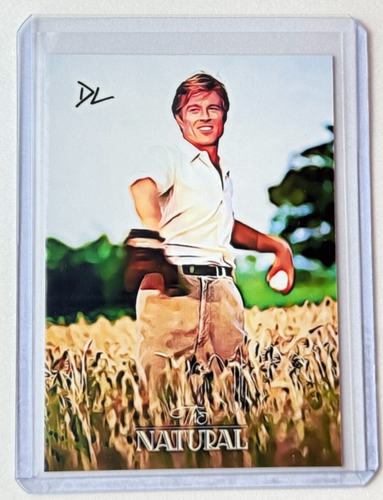 The Natural Limited Edition Artist Signed “Robert Redford” Trading Card ...