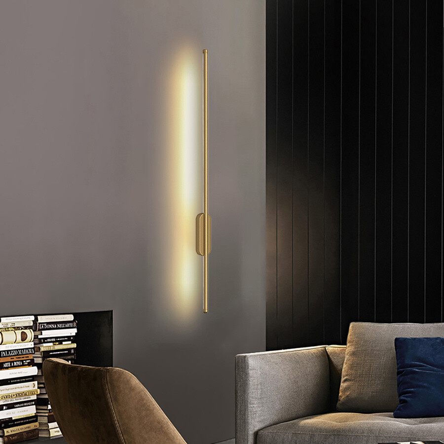 LED Wall Lights Long Strip Linear Light Bar Bedroom Living Room ...