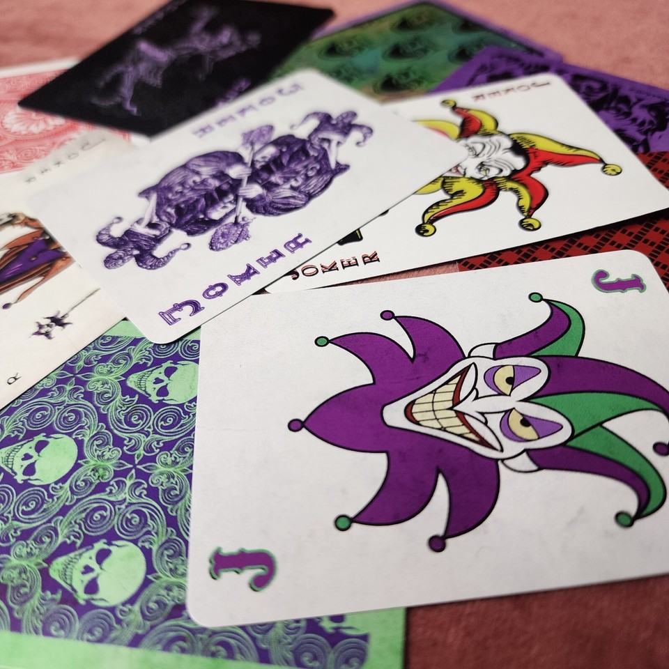 Batman (1989) Jack Nicholson | Jack Napier/ Joker Playing Cards Prop ...