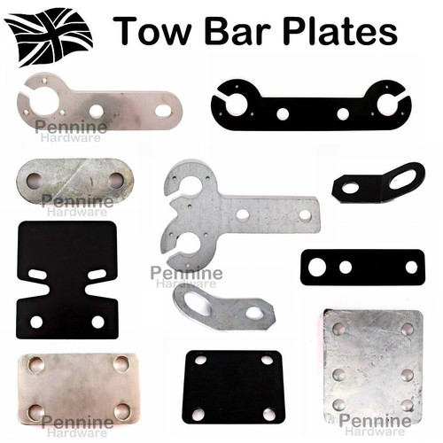 Heavy Duty TOW BAR PLATES Fittings Electric Mounts Bumper Protector ...