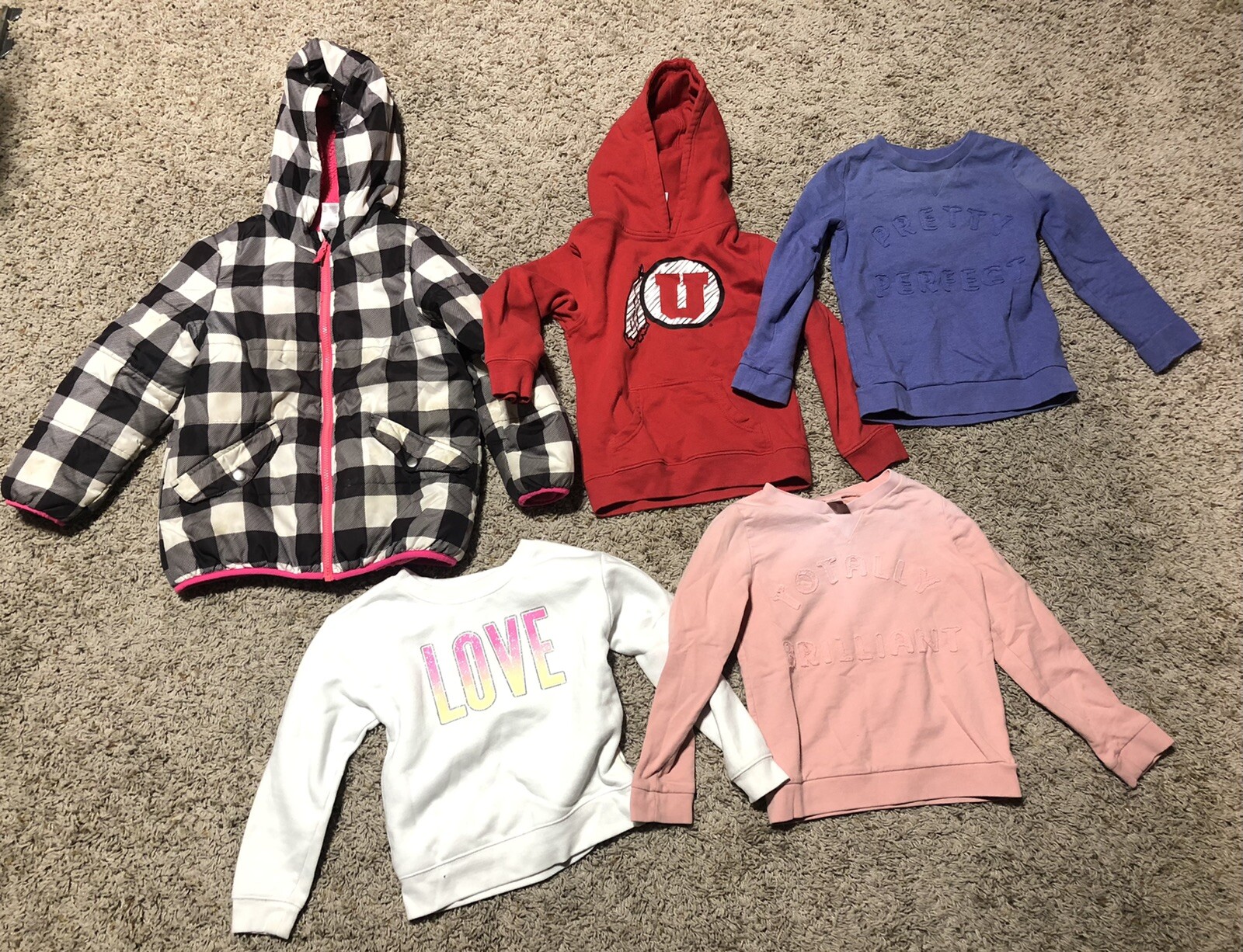 Girl’s-Size 6-Sweaters, Utes Jacket, Winter Coat (Lot of 6) | eBay