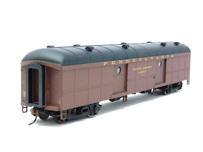 HO 64' B60B Baggage Car PRR Pennsylvania Post War Messenger NIB NOS ...
