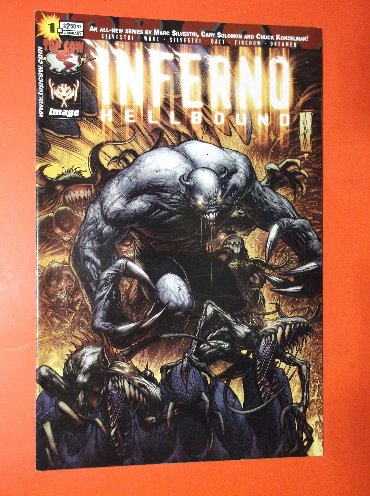 INFERNO: HELLBOUND # 1 - VF+ 8.5 - COVER B VARIANT - DALE KEOWN | eBay