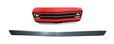 1967-72 Ford F100 Truck Front Chin Spoiler 18Ga. Steel 2-piece Bolt On ...