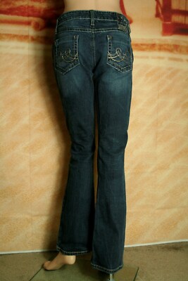 Women's Southern Thread Jeans The Tiernan Western Bootcut Dark Wash Tag ...