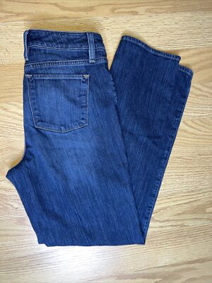 L.L. Bean Women’s Favorite Fit Blue Jeans Straight Leg Mid Rise Size 10 ...