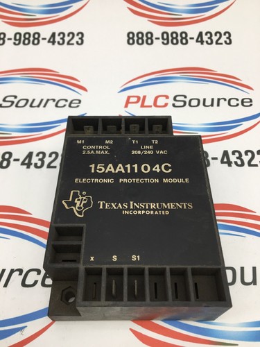 TEXAS INSTRUMENT 15AA1104C ELECTRONIC PROTECTION MODULE | eBay