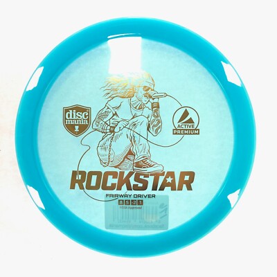 DISC GOLF DISCMANIA ROCKSTAR ACTIVE PREMIUM PLASTIC FAIRWAY DRIVER 176g ...