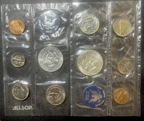 2-SETS! 1965 Special Mint Set 40% Silver Kennedy U.S. Mint 5 Coins | eBay