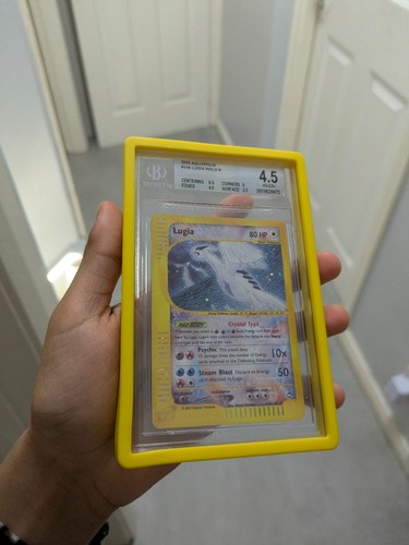 Pokémon Crystal Lugia Holo Rare Aquapolis 2003 149/147 BGS Graded | eBay UK