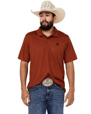 RANK 45® Men's Laredo Short Sleeve Polo Shirt - RMSP24K58-DKOR | eBay