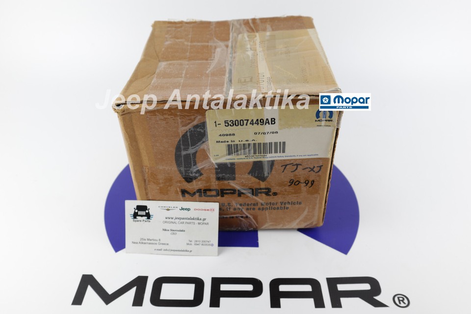 Front Wheel Hub Bearing Assembly Jeep Wrangler TJ 90-99 53007449AB New ...