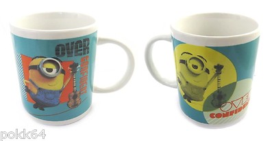 Minions Set 1 Da 2 Tazza Mug Ceramica Grande Coppa 330 ML Over ...