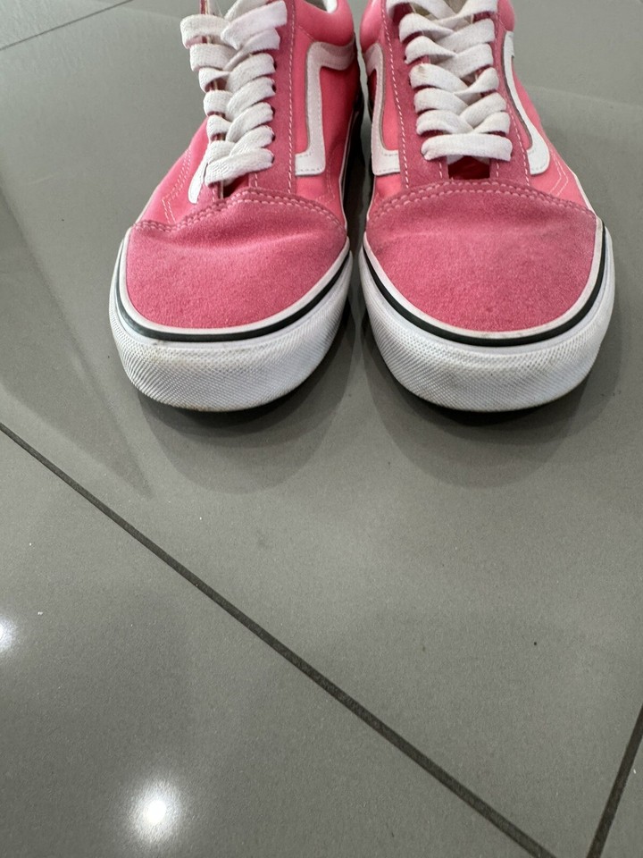 Vans Unisex Off The Wall 507698 Pink Casual Shoes Sneakers Size M 6.5 W ...