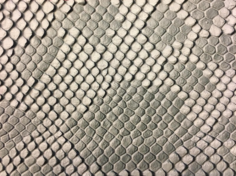 SHIPS FOLDED SNAKE SKIN SCALE 3D Texture Faux Leather Upholstery Vinyl ...