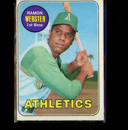 1969 Topps Ramon Webster Oakland Athletics #618 | eBay